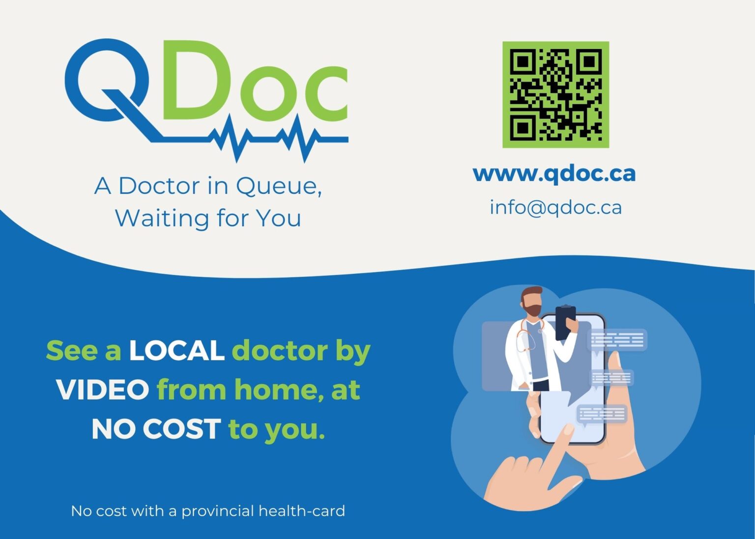 QDoc Free Online Health Care Clinic- Mobile Doctors Winnipeg