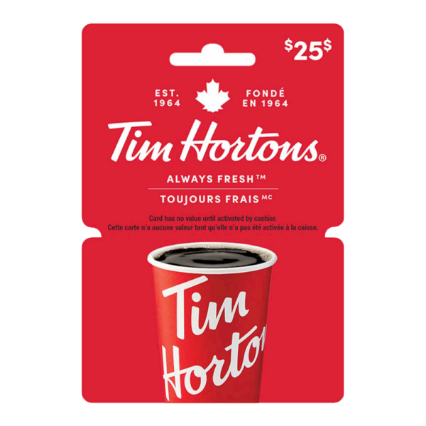 Gift Cards | Tim Hortons, Amazon, The Keg, etc - QDoc