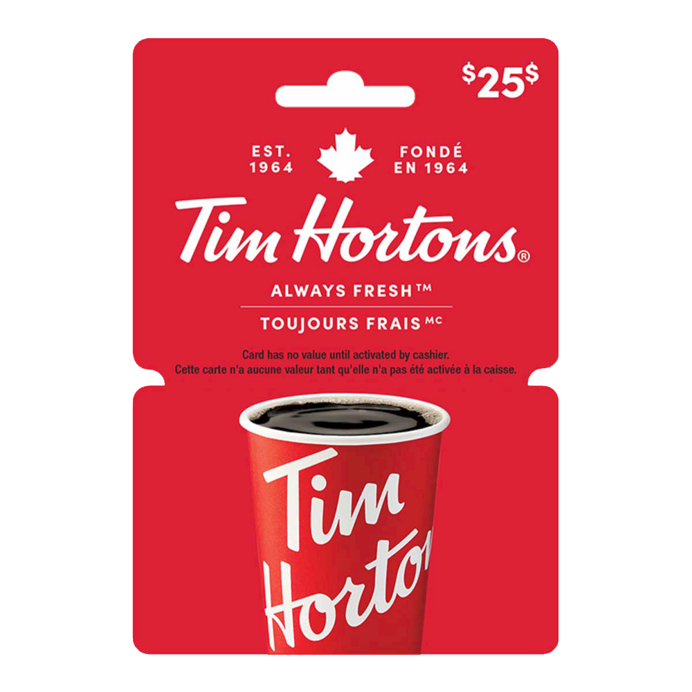 Gift Cards | Tim Hortons, Amazon, The Keg, etc - QDoc