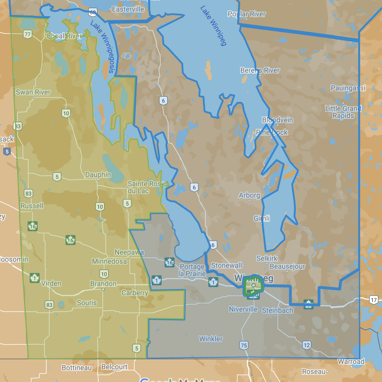 Manitoba Regional Health Authorities